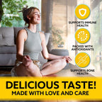 Zinc citrate gummies for easy digestion