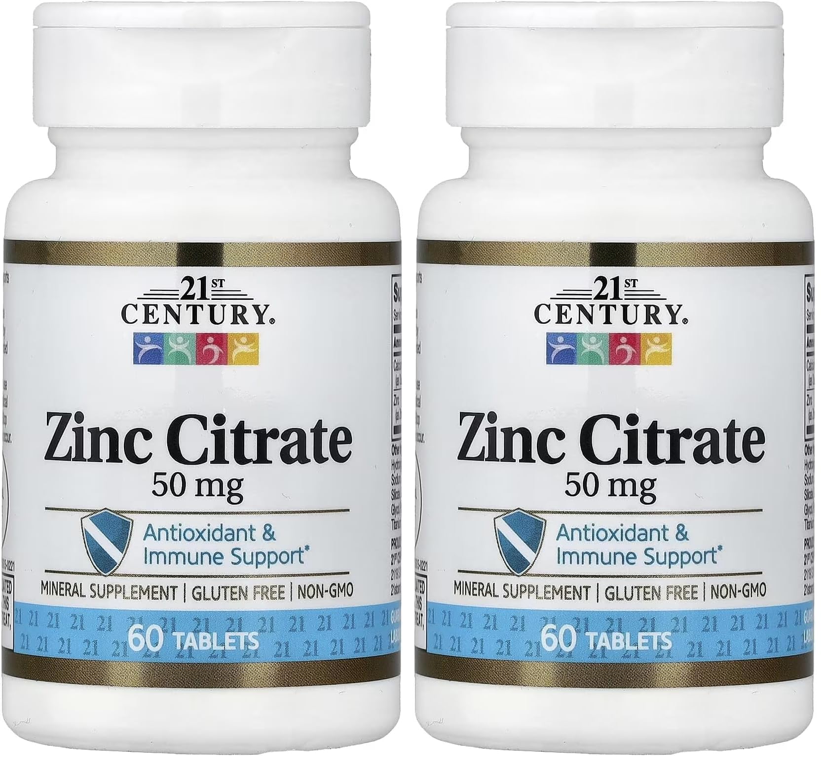 Zinc citrate tablets for immune health