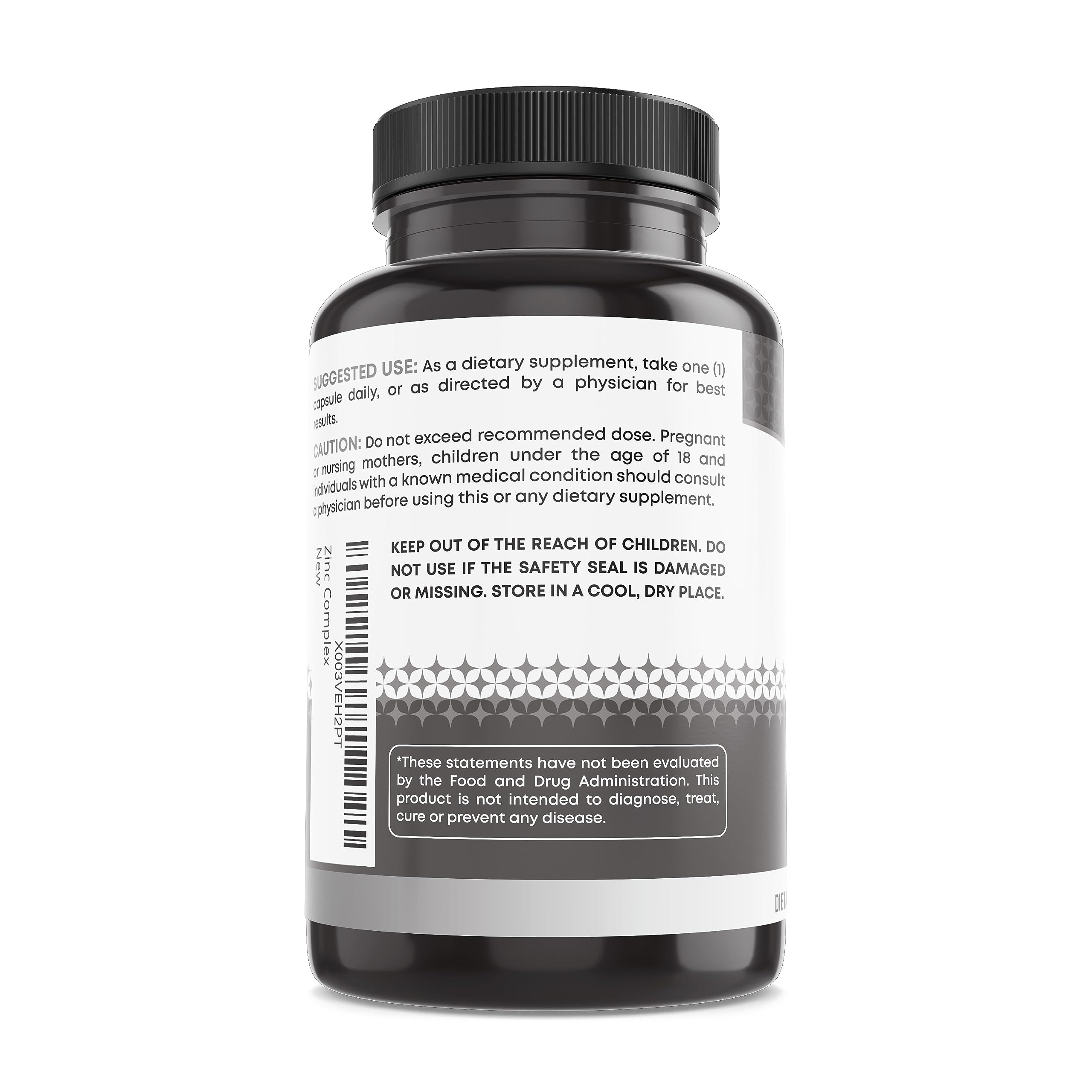 zinc complex for antioxidant protection