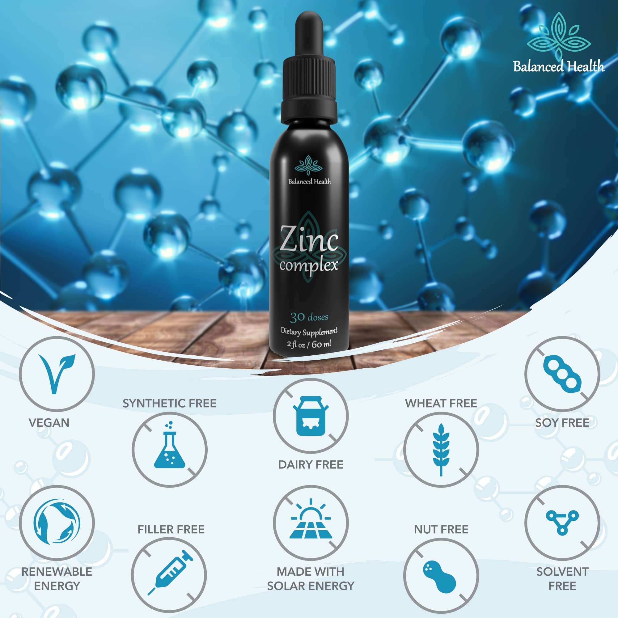 zinc complex for energy support