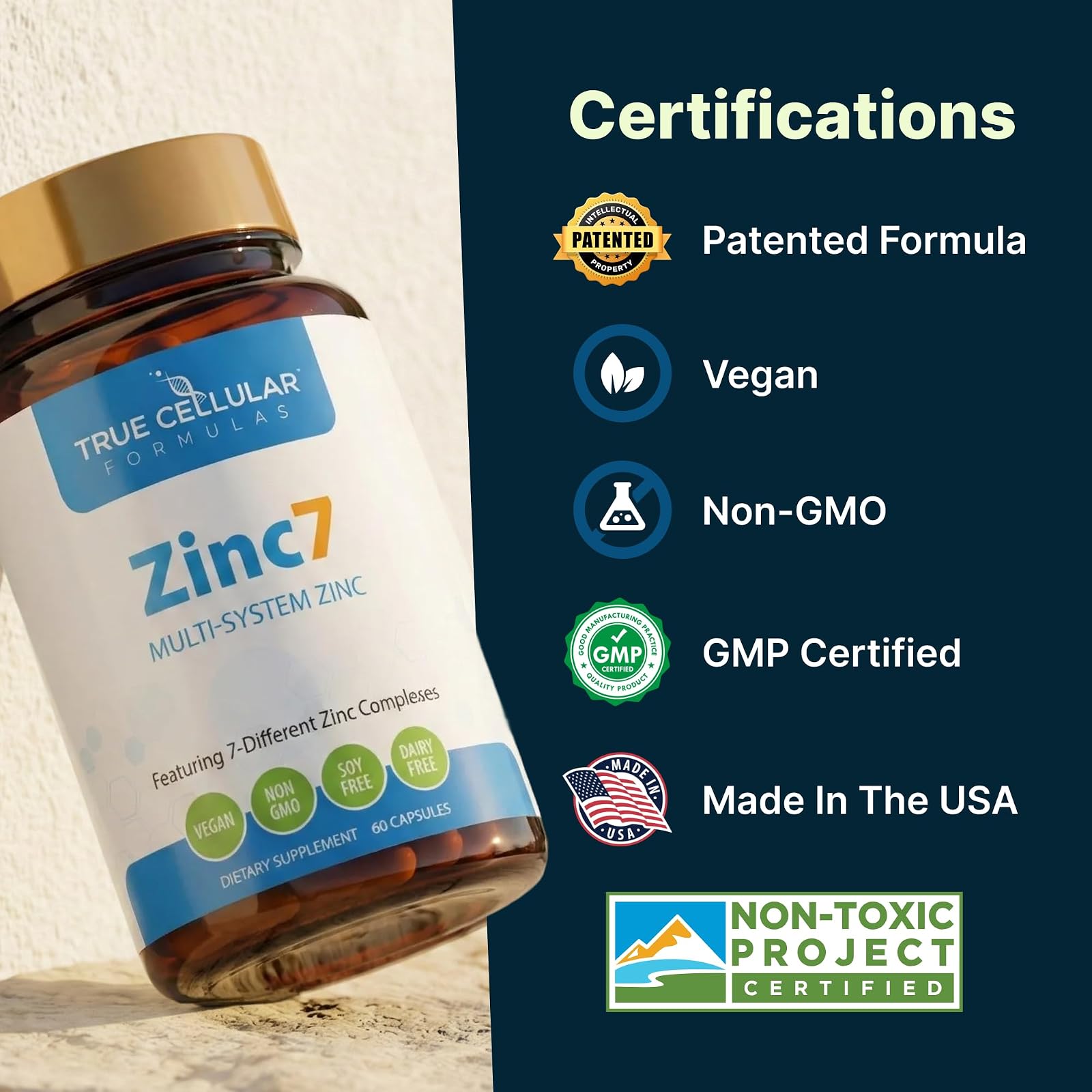 Zinc complex for immune system support