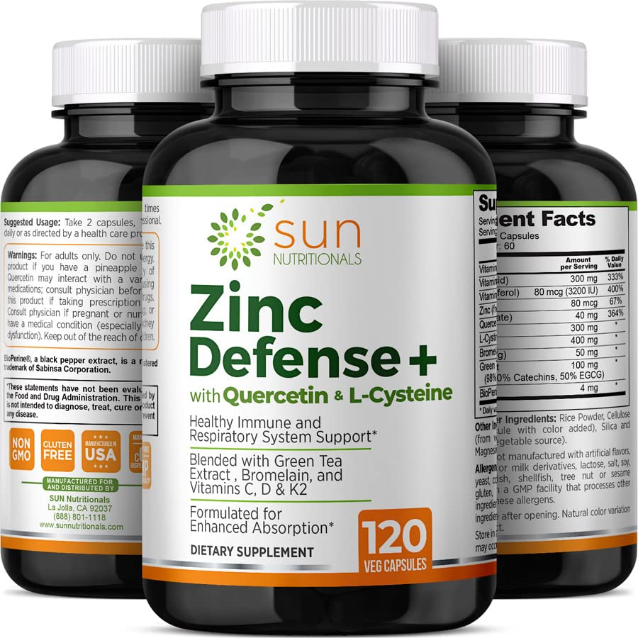 Zinc Defense+ for daily wellness