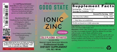 Zinc dietary supplement for Canadians