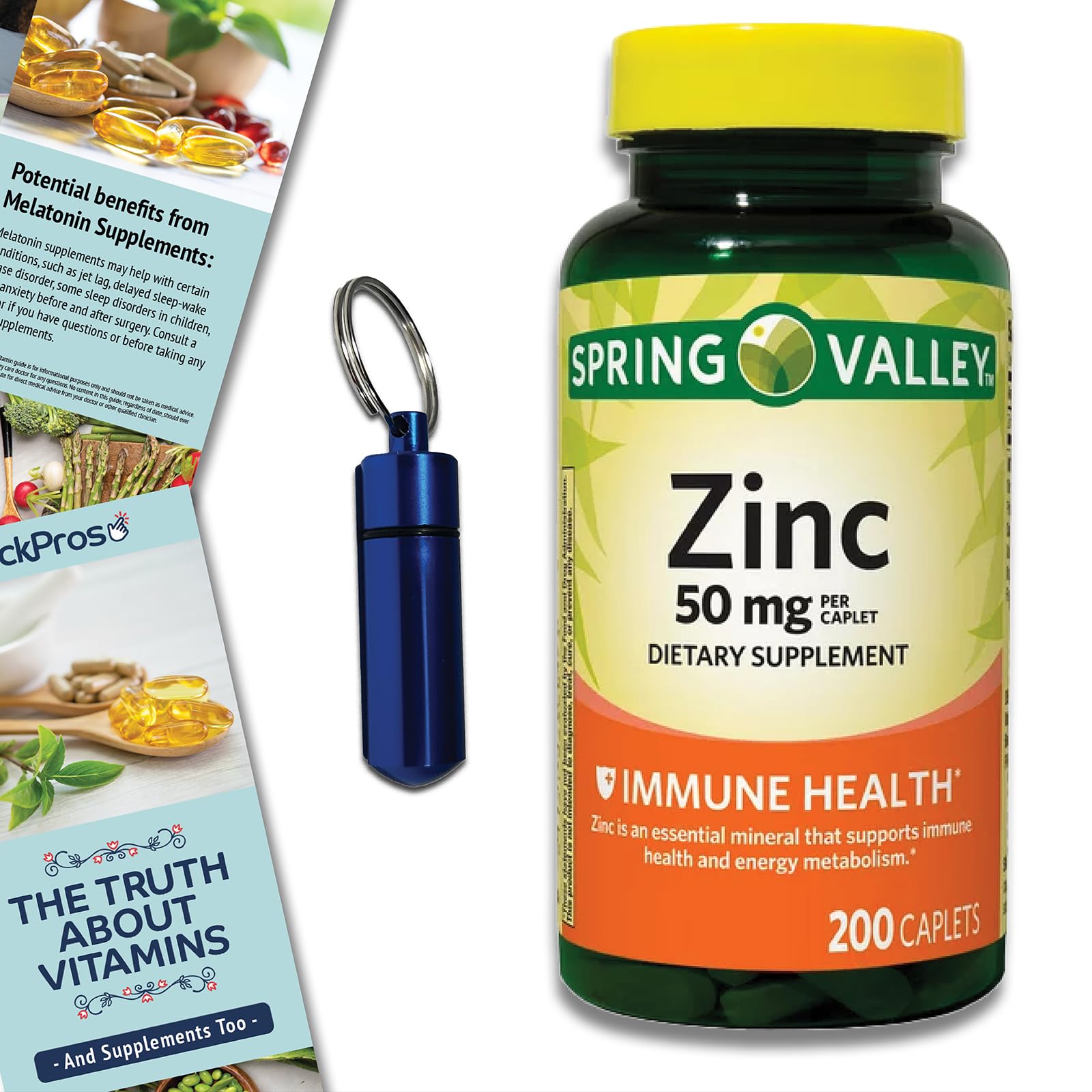 Zinc dietary supplement for immunity