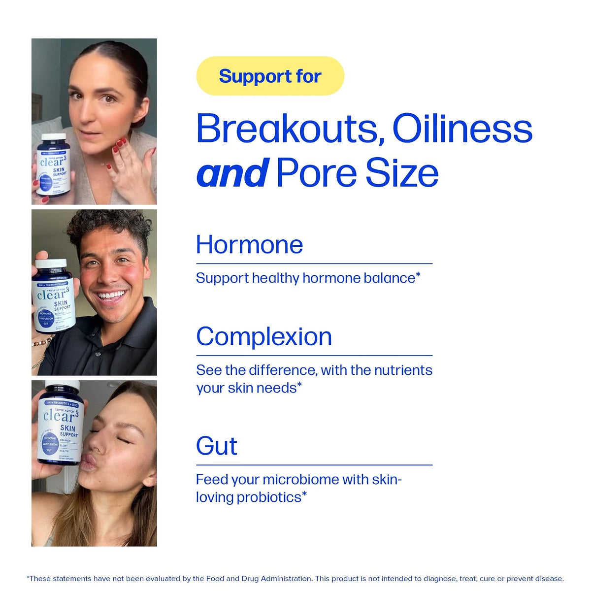 zinc DIM for healthier skin