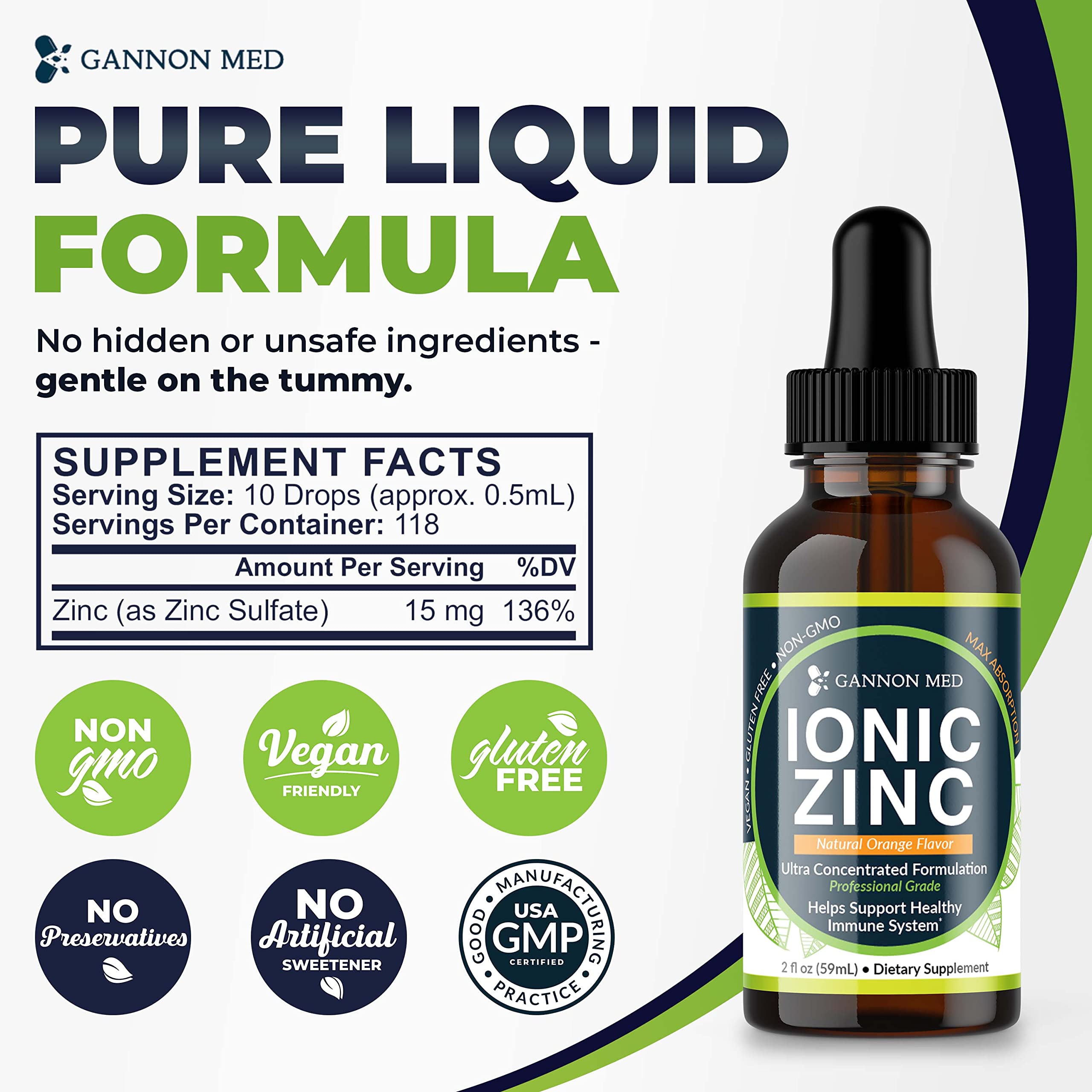 zinc drops for easy absorption