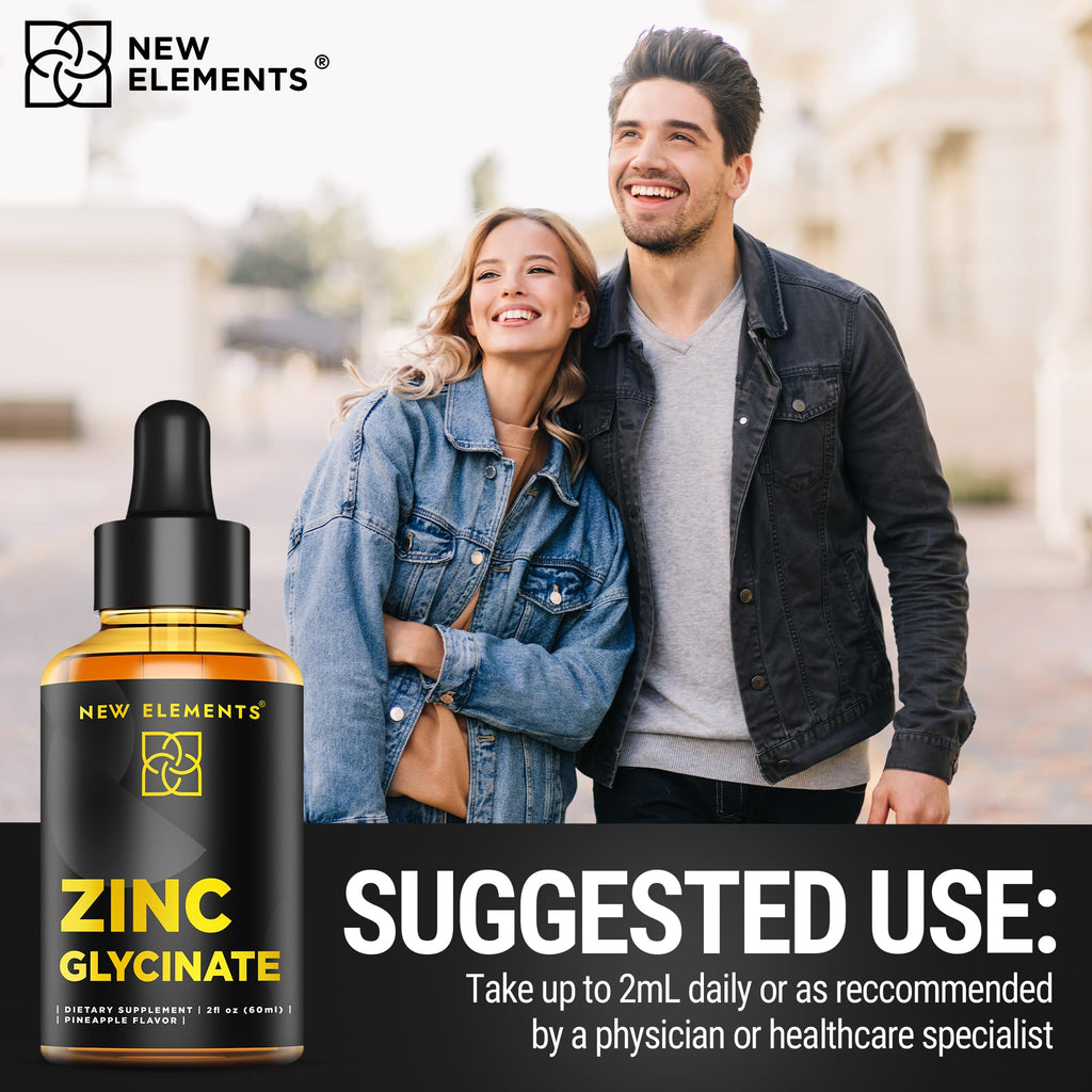 zinc drops for energy and vitality