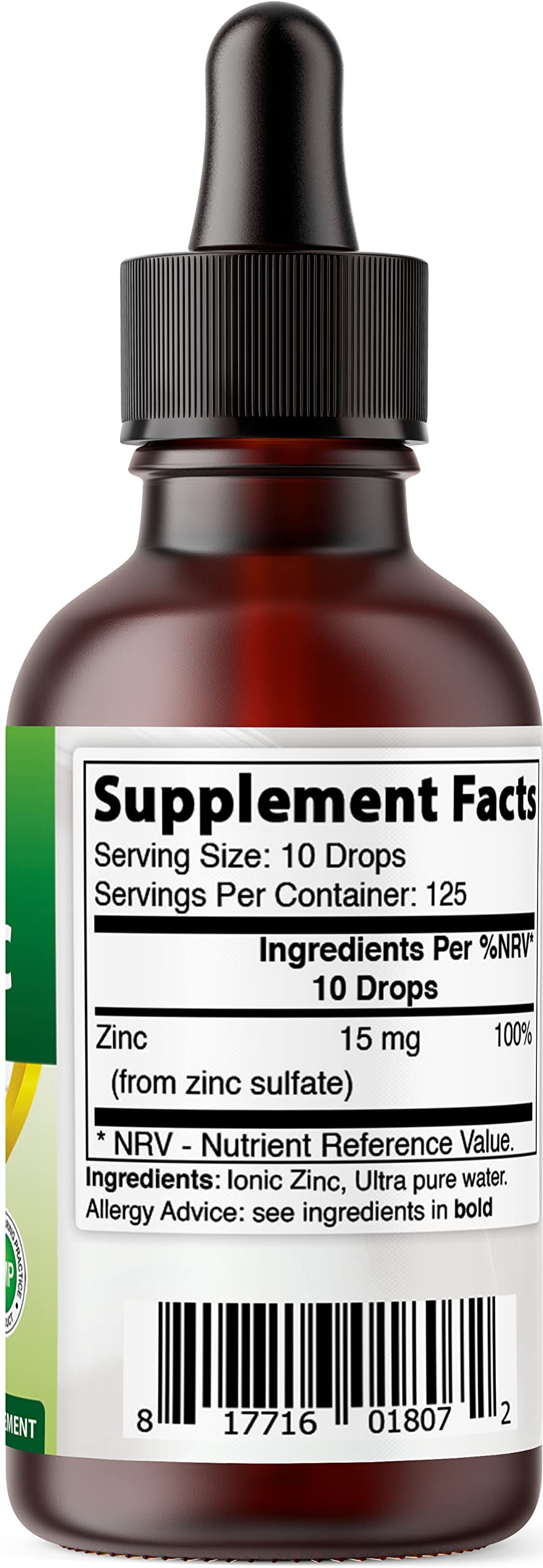 zinc drops for enhanced absorption