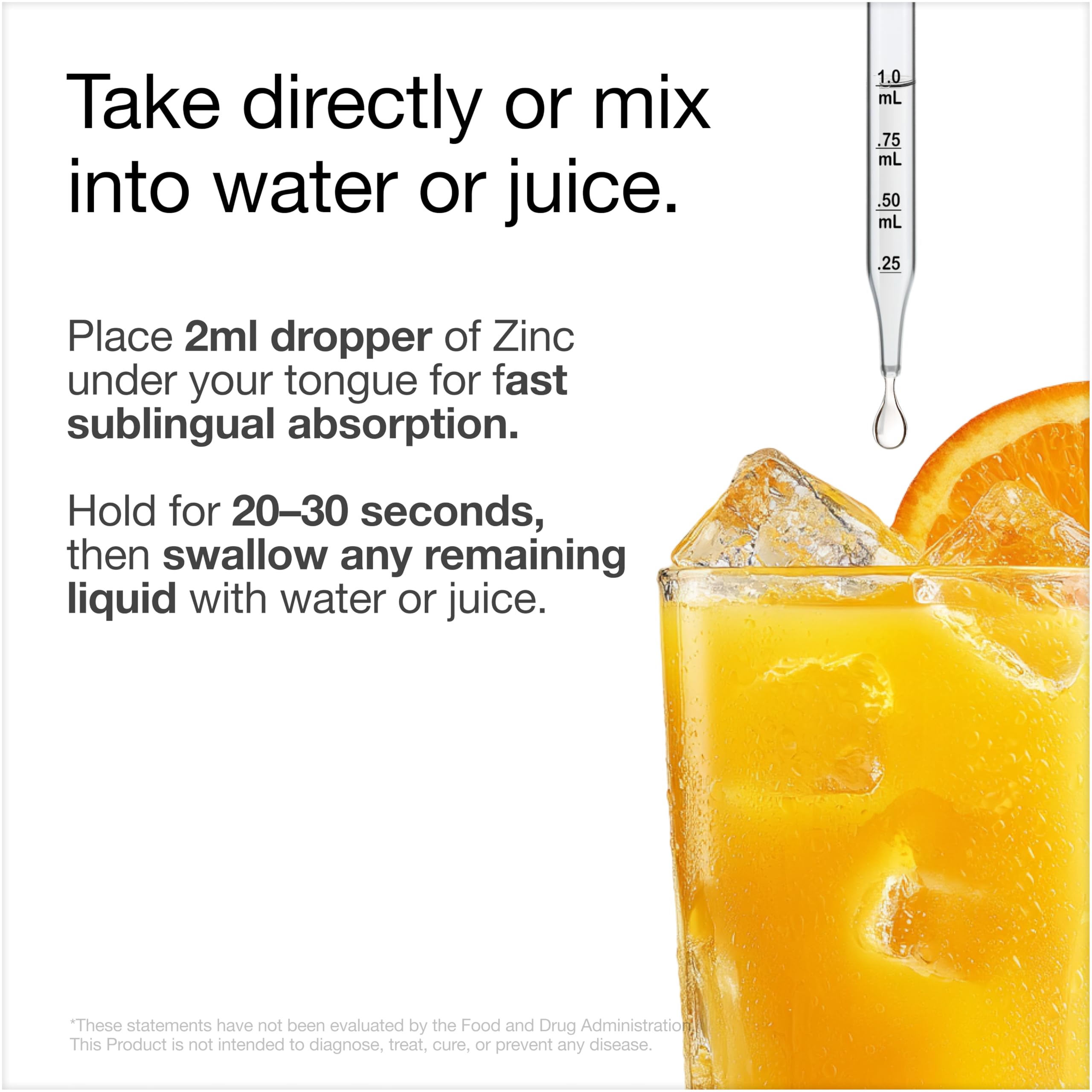 zinc drops for healthy skin