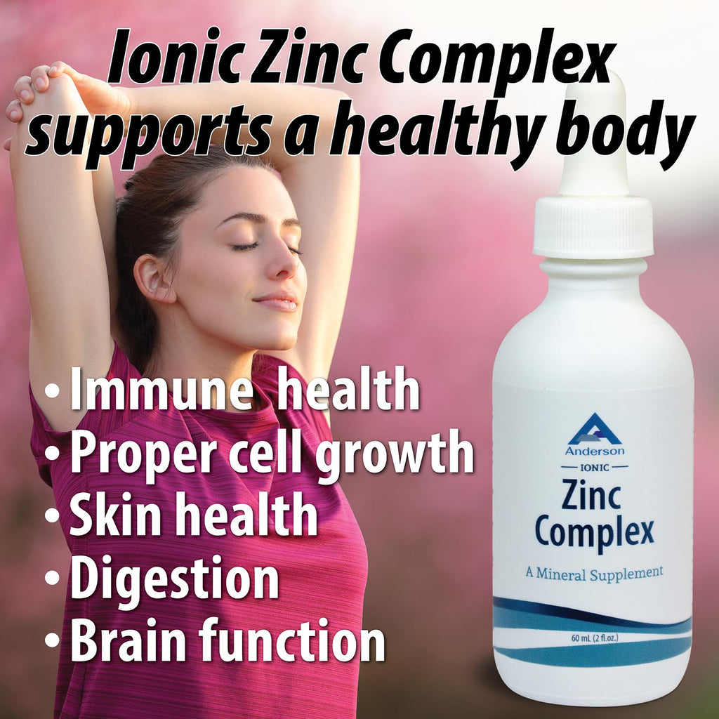 Zinc drops for improved skin health
