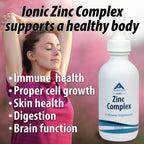 Zinc drops for improved skin health