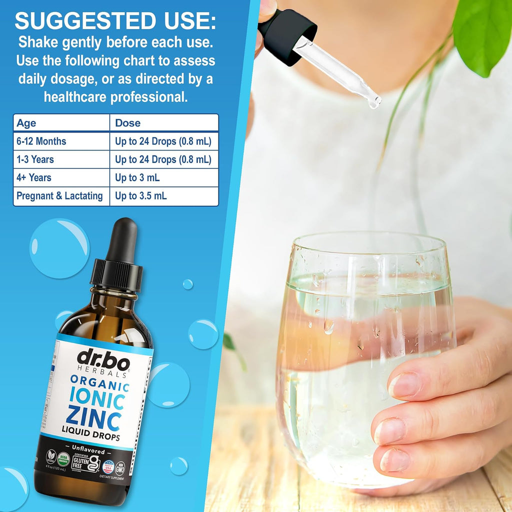 zinc drops for overall wellness support
