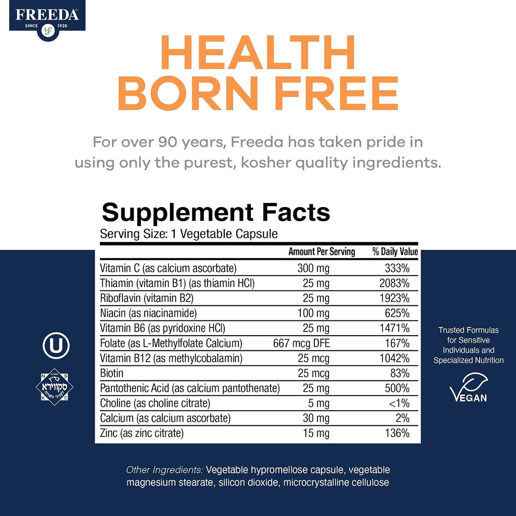 Zinc enriched B Complex capsules