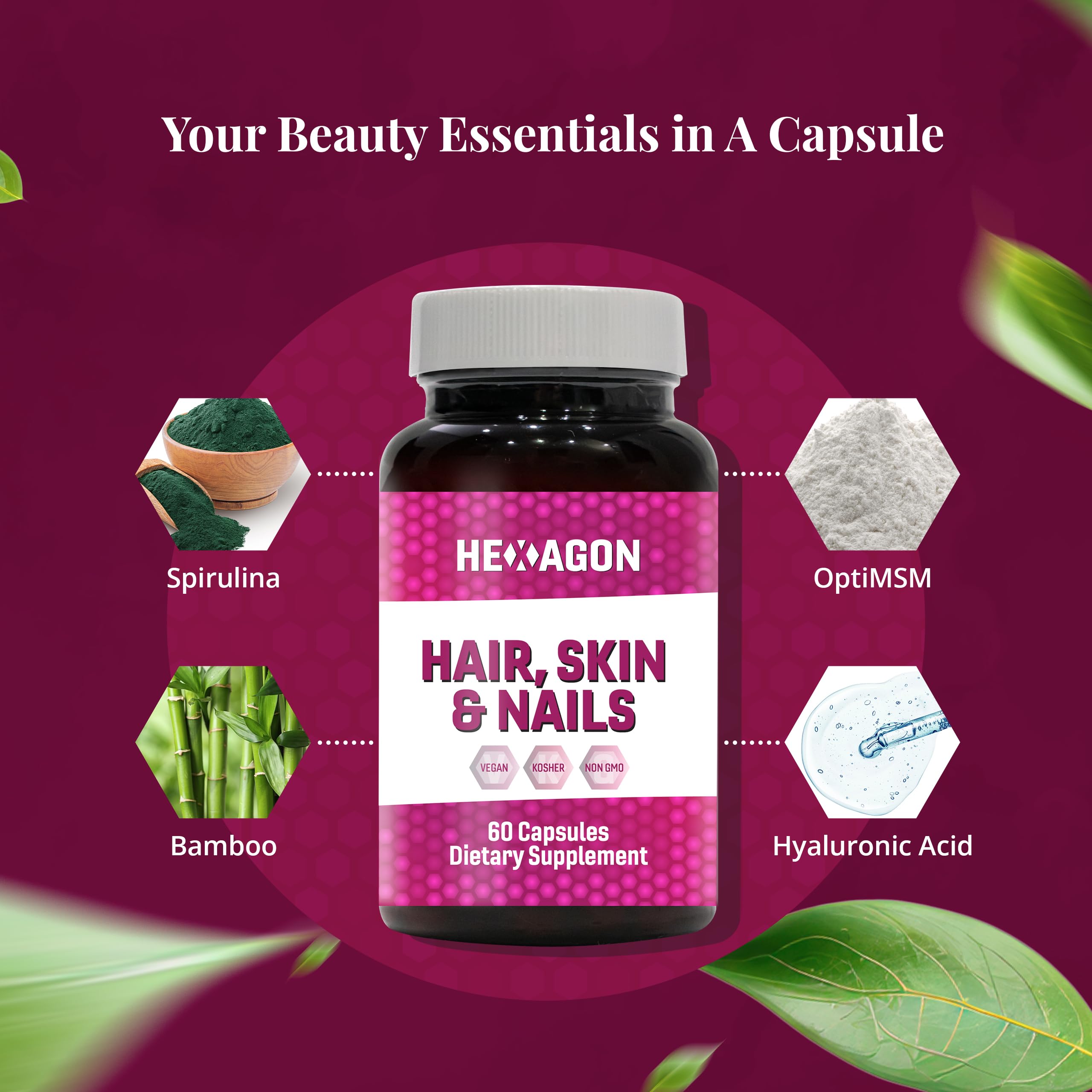 zinc enriched blended vitamin for nails