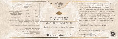 Zinc enriched calcium for immune support
