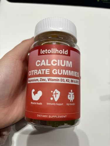 Zinc enriched calcium gummies for immune boost
