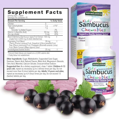 zinc enriched elderberry for immunity