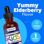 Zinc enriched elderberry supplement