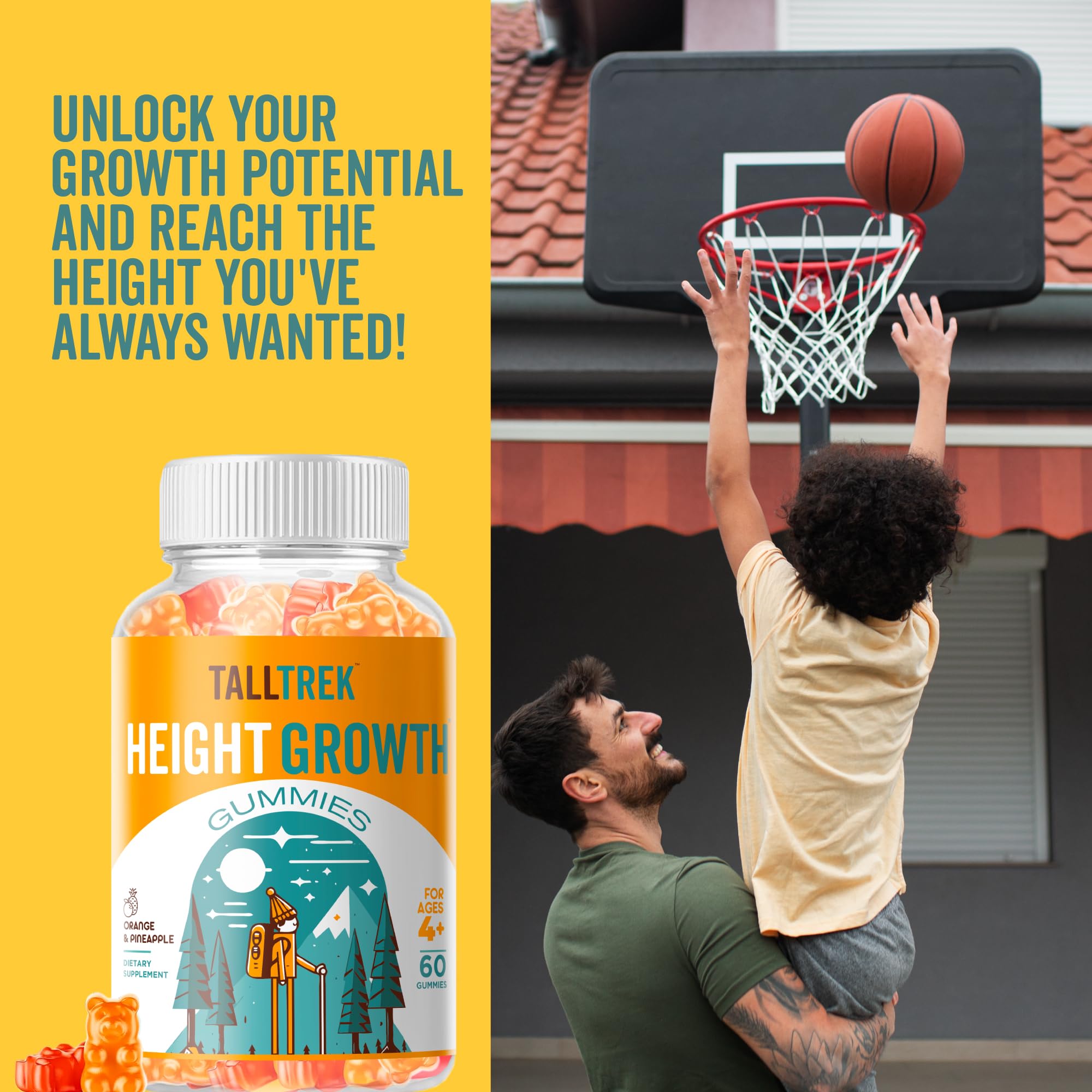 Zinc enriched gummies for healthy development