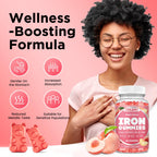Zinc enriched iron gummies for immunity