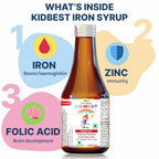 zinc enriched iron syrup for children