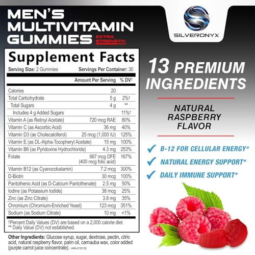 Zinc enriched multivitamin for focus