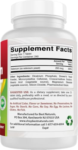 zinc enriched selenium for better absorption