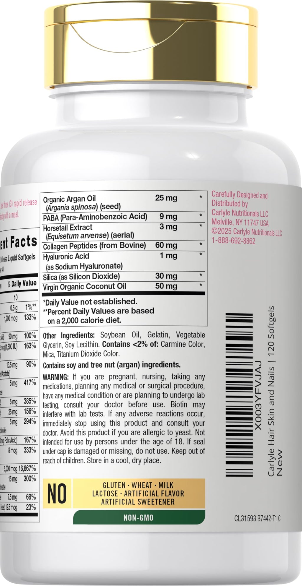 Zinc enriched skin support supplements