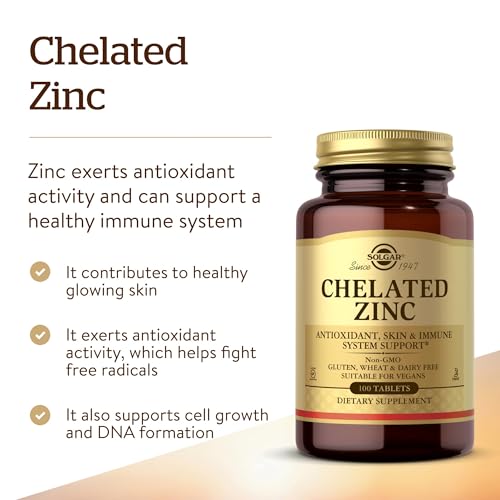 Zinc for cell growth and repair
