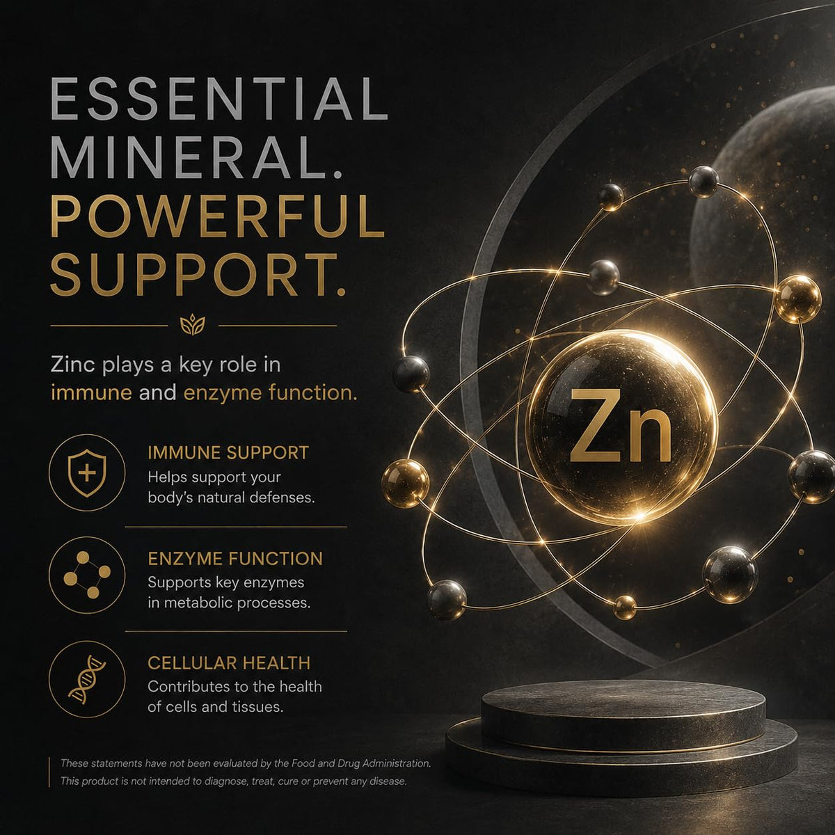 Zinc for daily wellness support