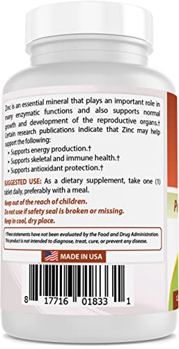 zinc for energy and immunity