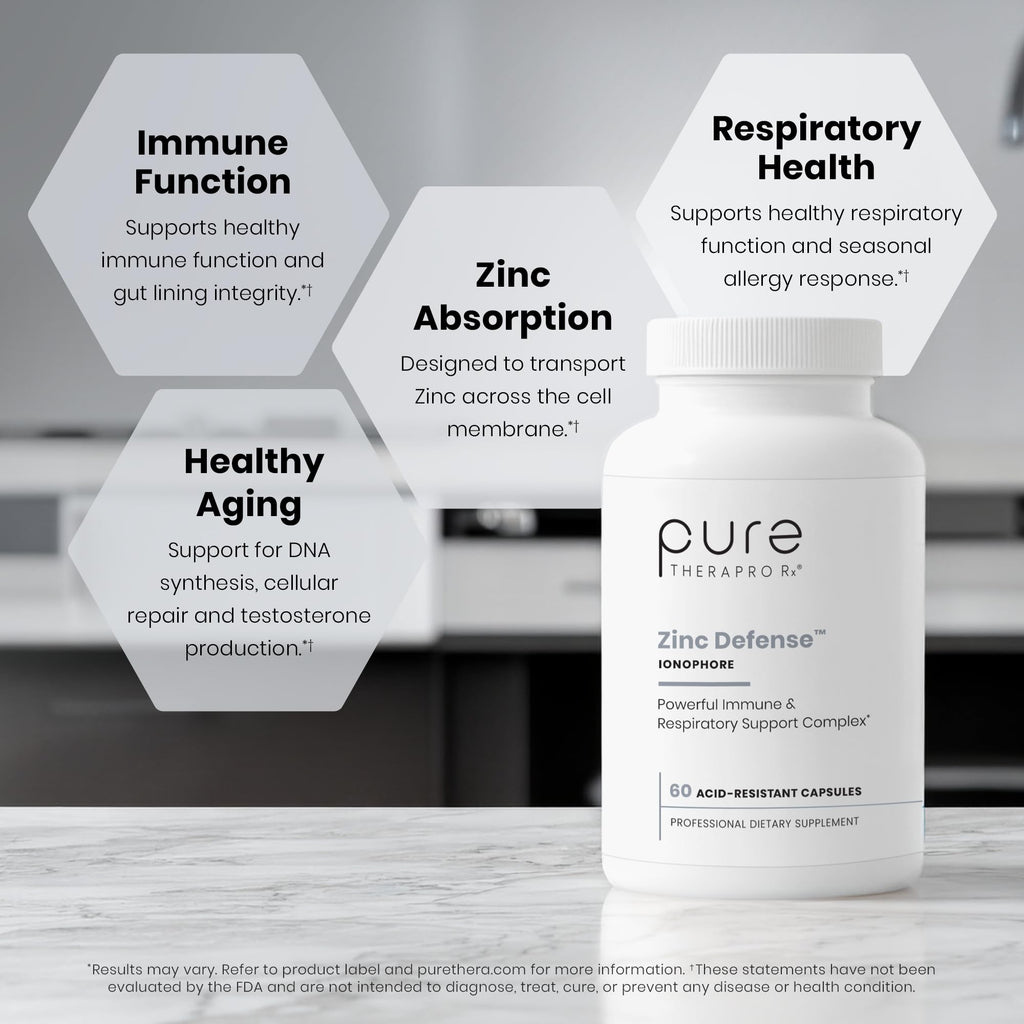 Zinc for enhanced immune function