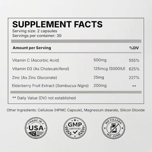 Zinc for enhanced immune health
