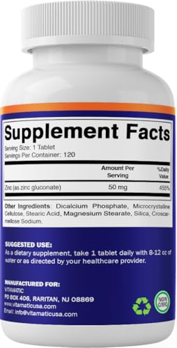 Zinc for enhanced metabolic function