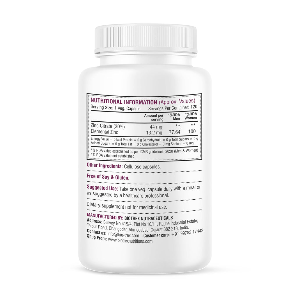 zinc for hair and nail health