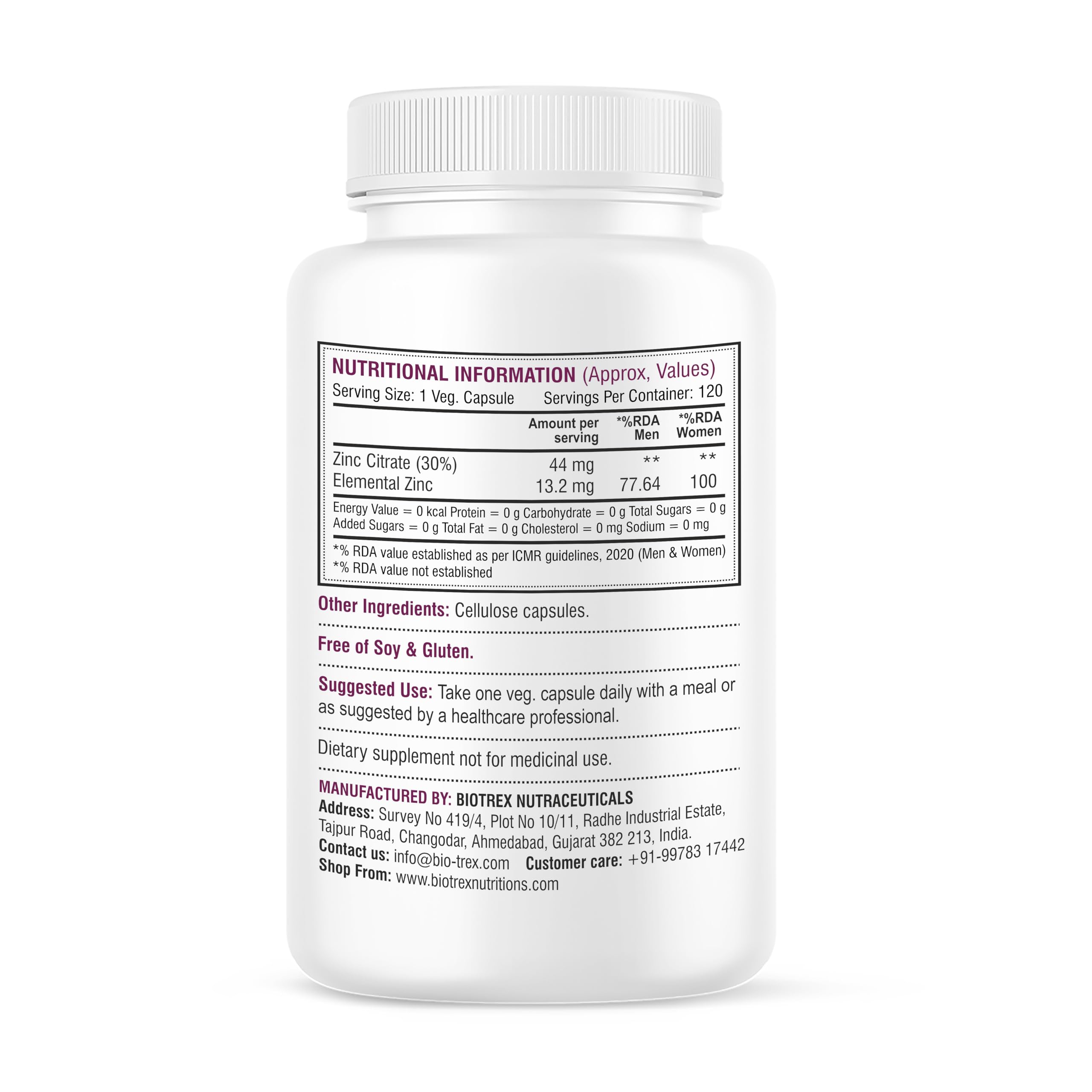 zinc for hair and nail health