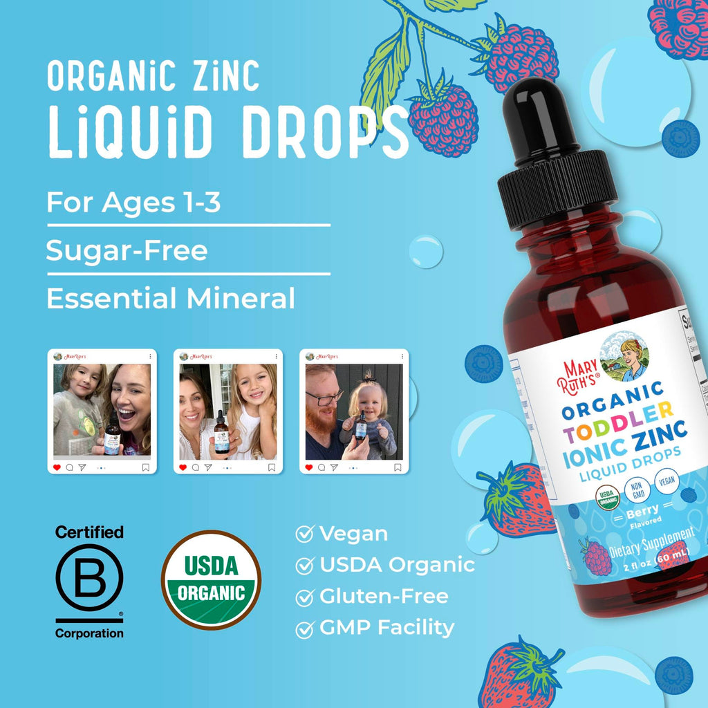 zinc for healthy growth in toddlers