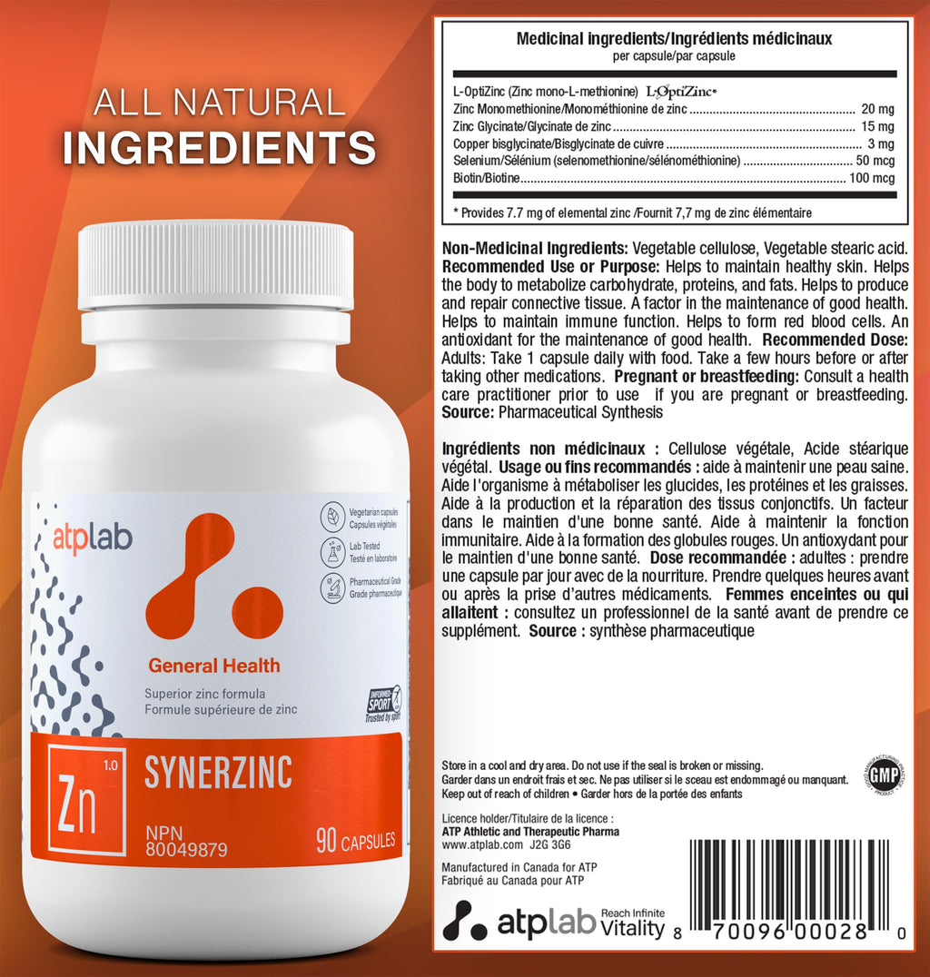 zinc for healthy immune function
