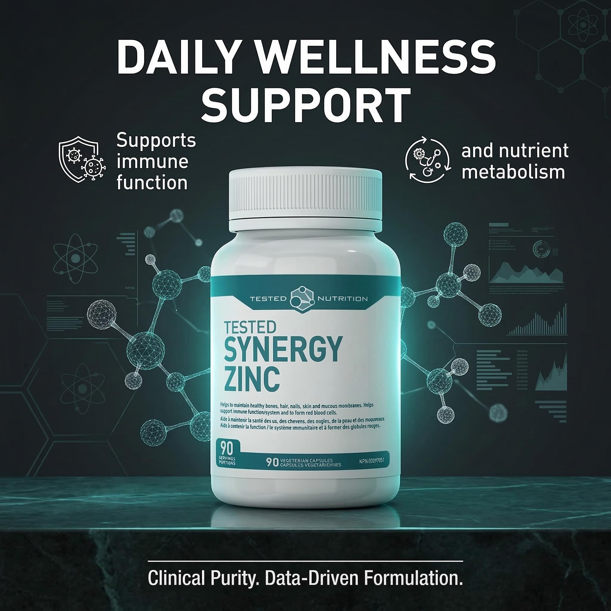 zinc for immune system support