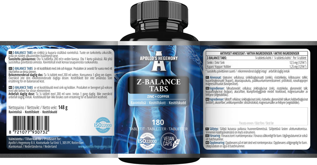 Zinc for improved skin clarity