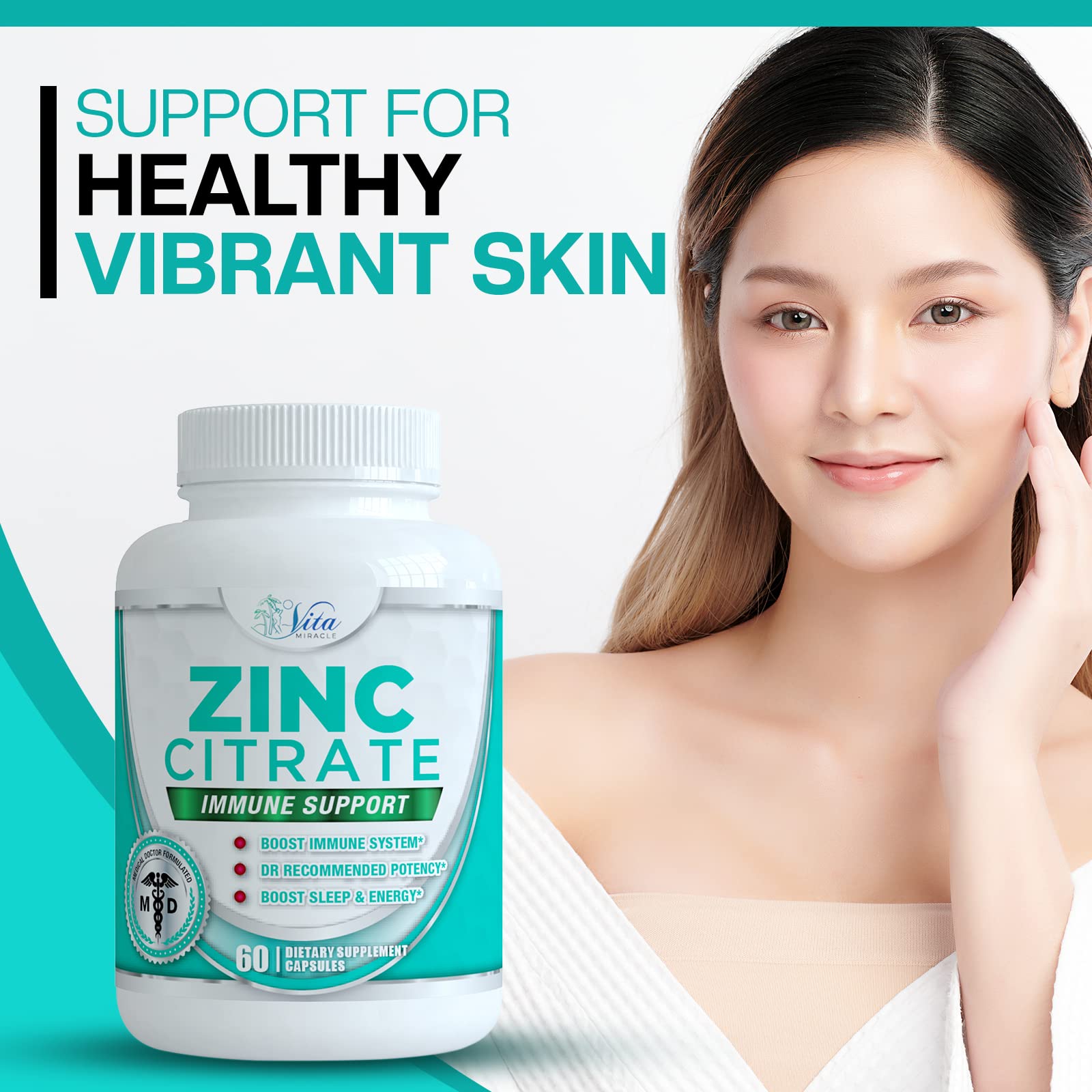 Zinc for kids' health support