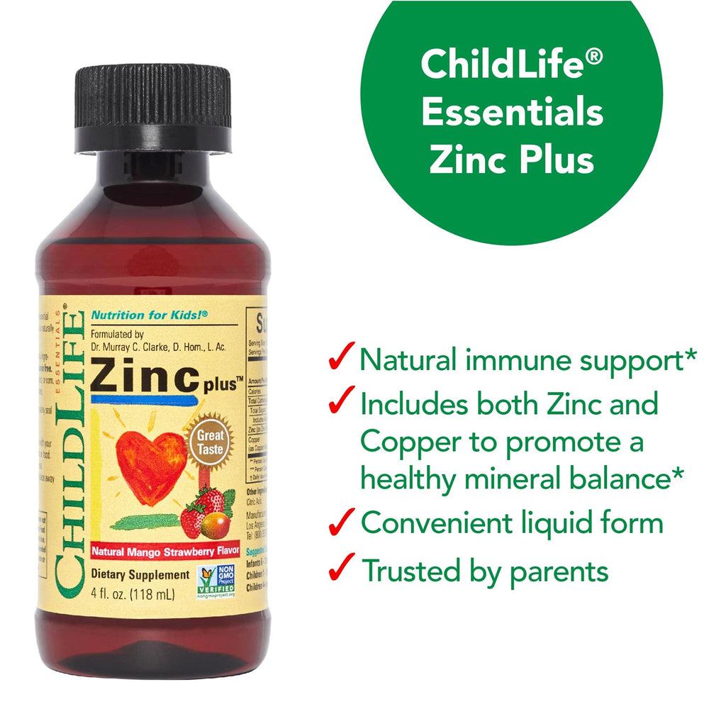 Zinc for kids with delicious flavour