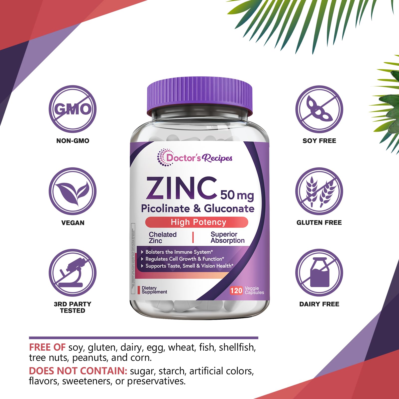 zinc for maintaining healthy skin