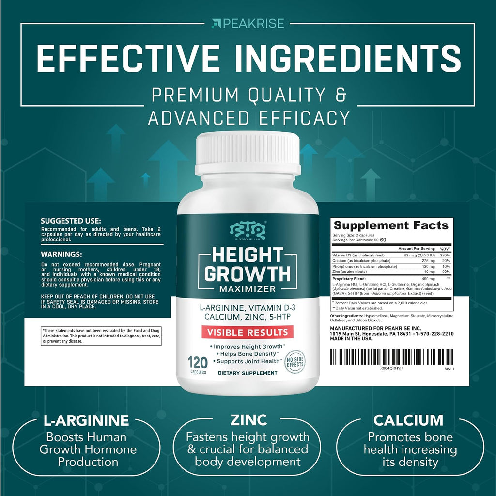 Zinc for optimal height growth