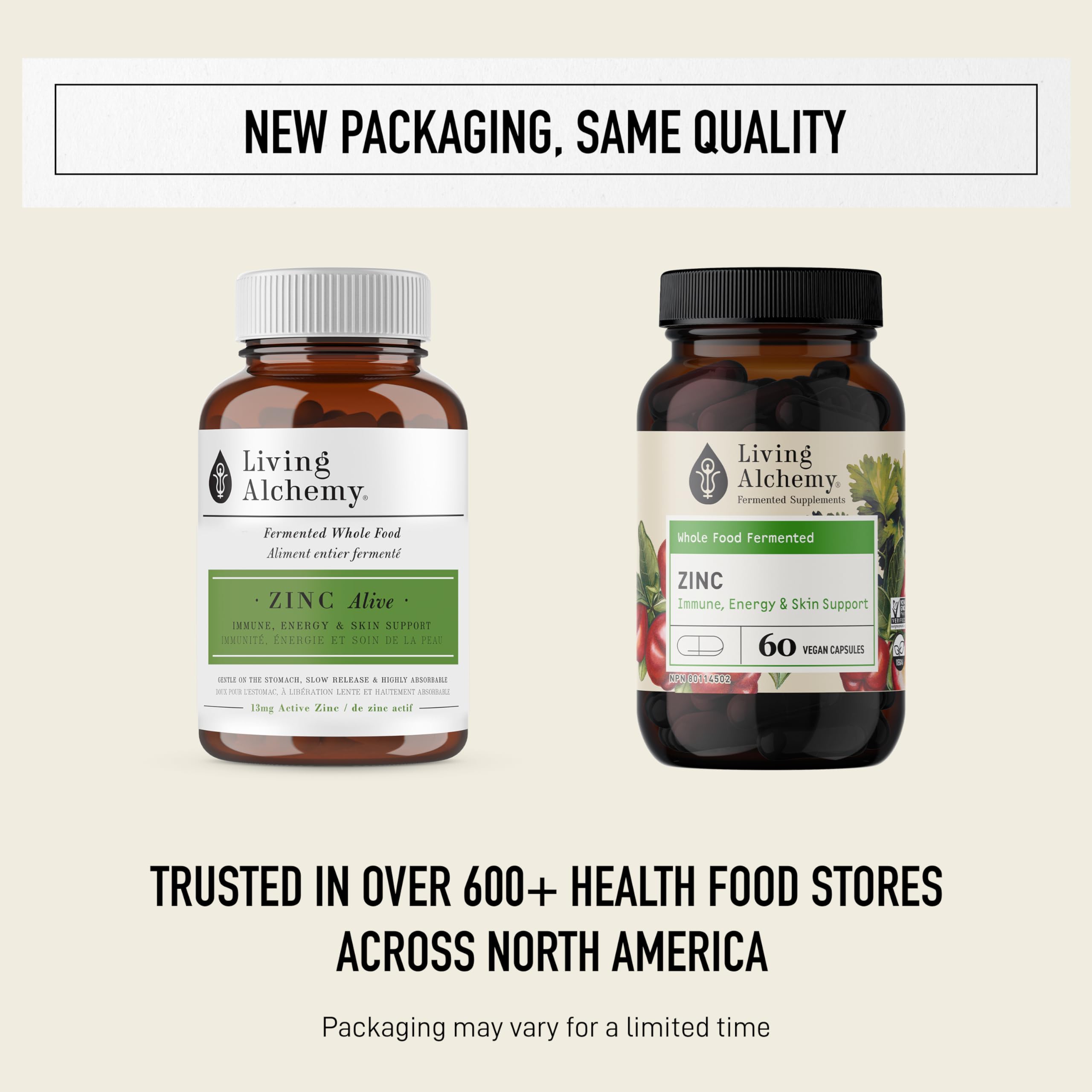 Zinc for overall health and vitality