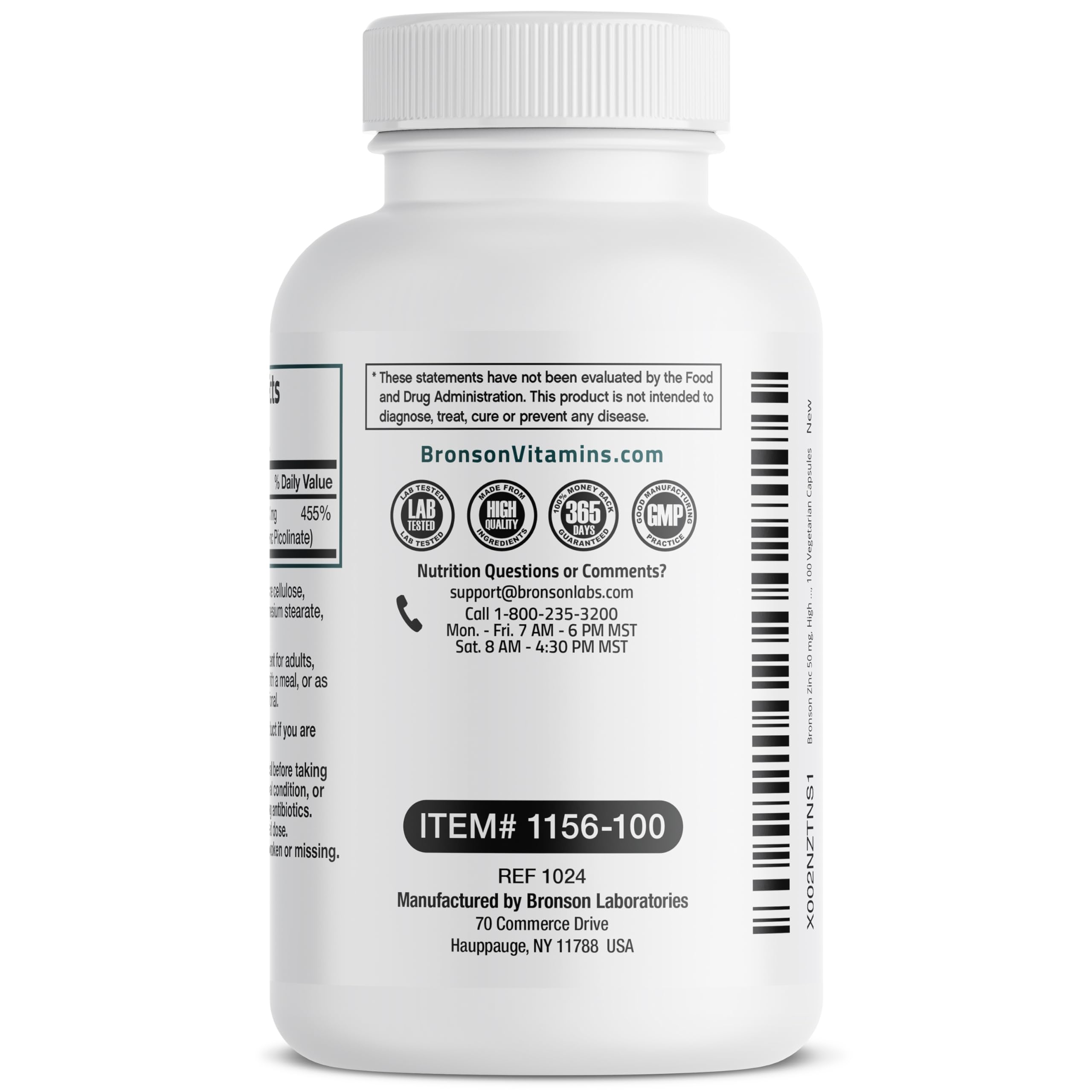 zinc for overall health support