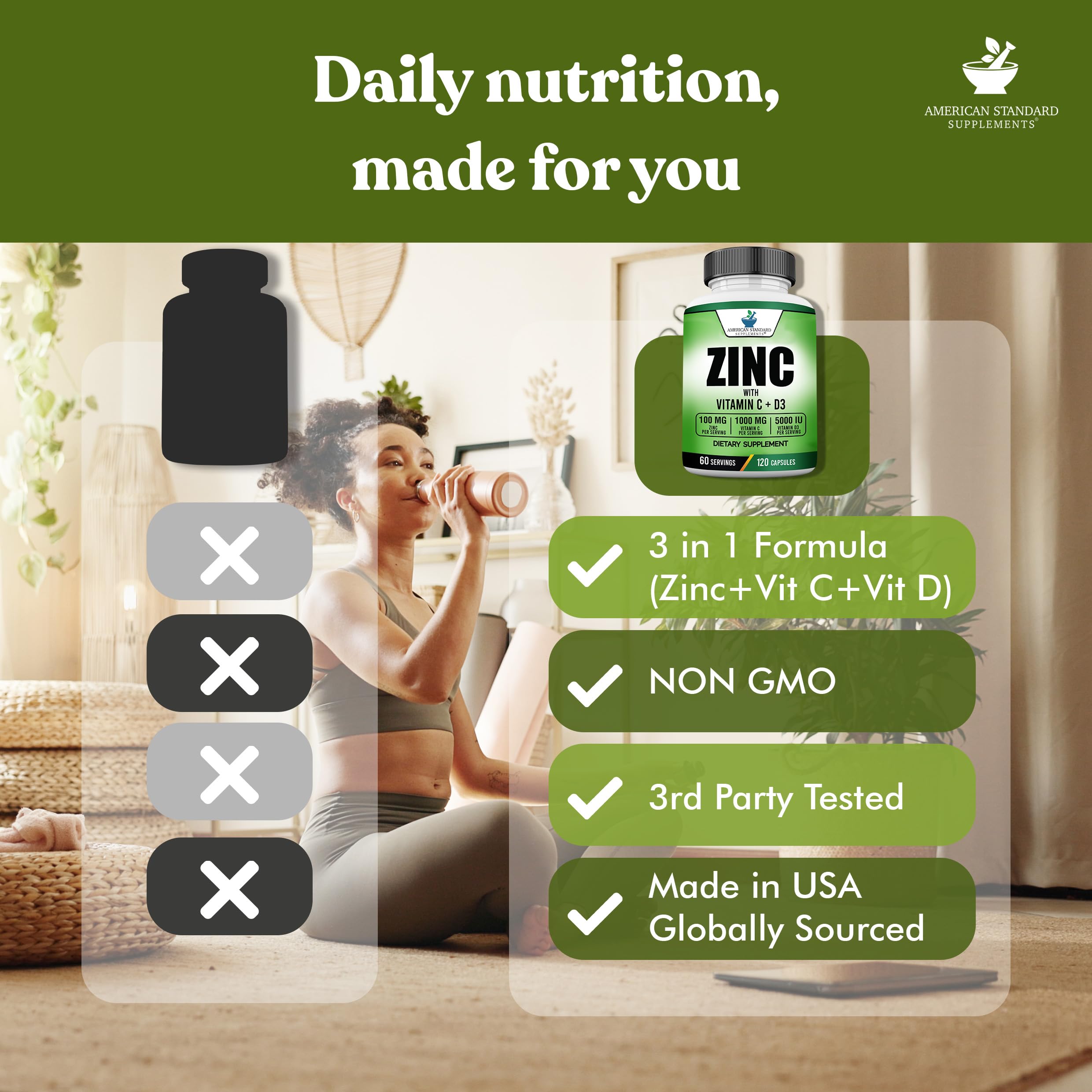 Zinc for skin health and clarity