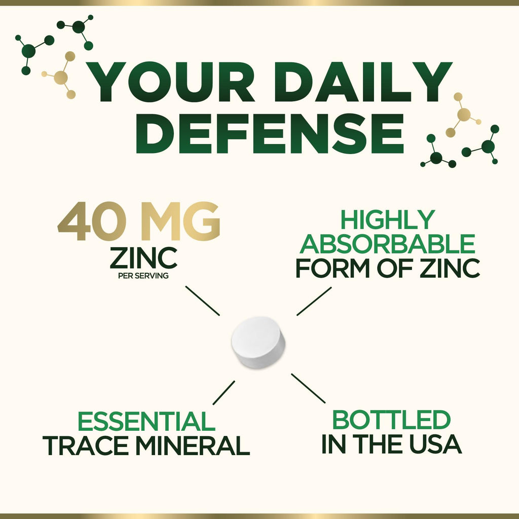 Zinc for skin health and healing
