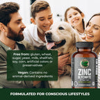 Zinc for skin health and wellness