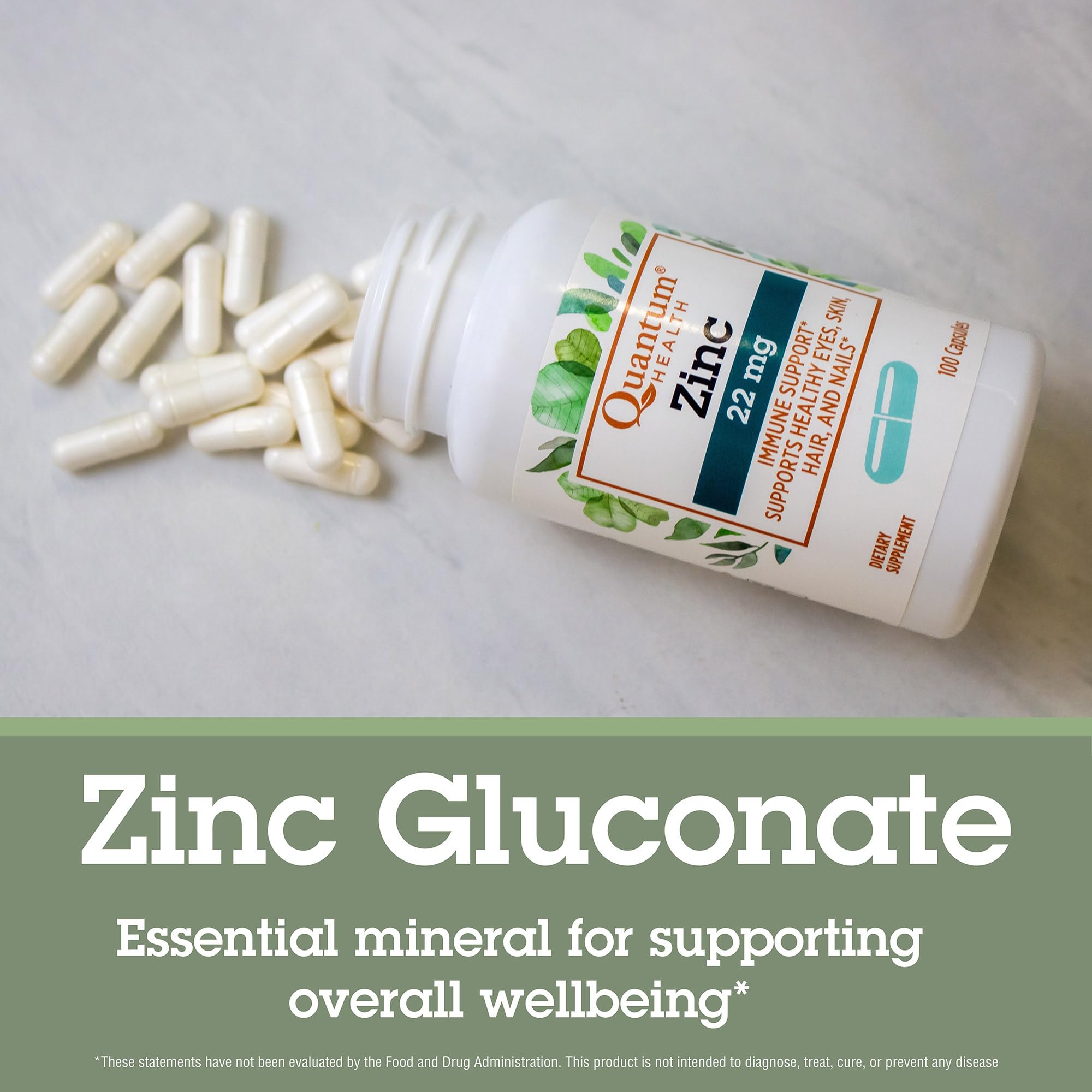 Zinc for strong hair and skin